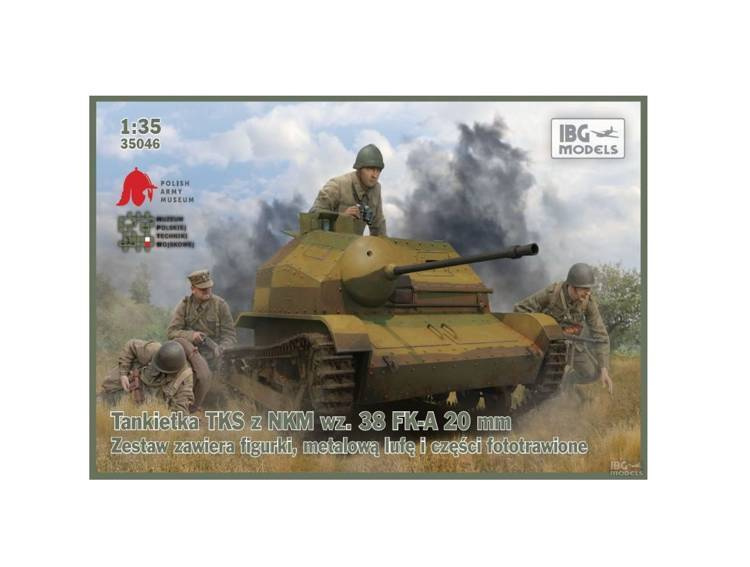 Polska Tankietka TKS z NKM