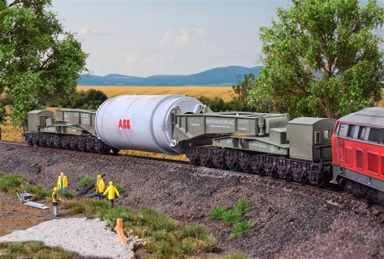 Wagon Specjalny z ładunkiem | Wszystkie Kategorie \ Modelarstwo ...