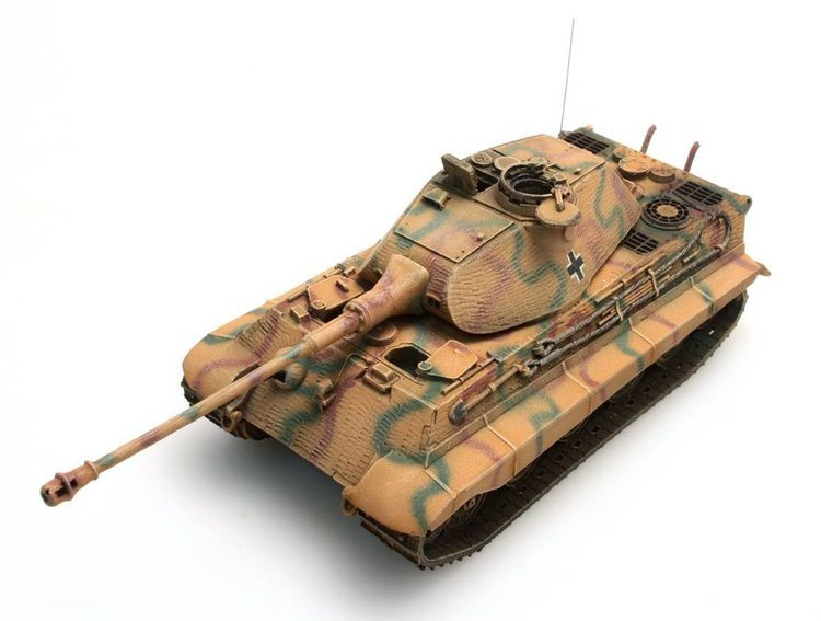 Czołg Ciężki Tiger II (Porsche), Zimmerit gotowy model H0 Artitec