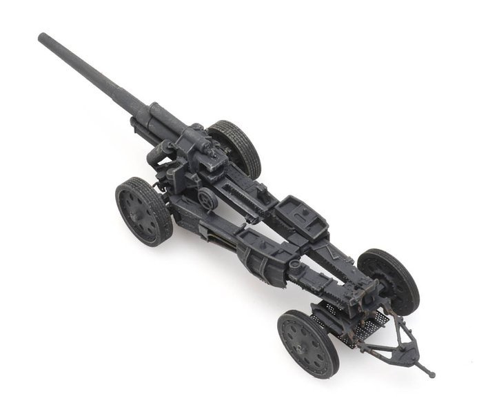 Niemieckie Działo / Haubica 105 mm gotowy model H0 Artitec