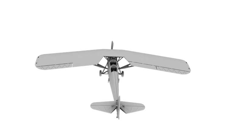 Polski Samolot Szkolny RWD-8 DWL model do sklejania IBG Models