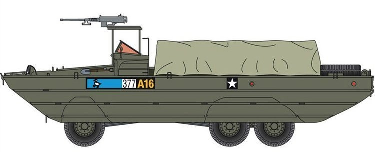 WW II DUKW model do sklejania Airfix